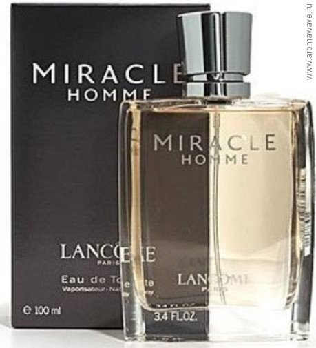 Купить оригинальные мужские духи в Москве - Miracle Homme от Lancome ...